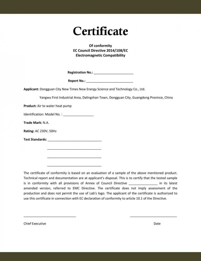 Waterproofing Certificate Of Compliance Template Victoria Great