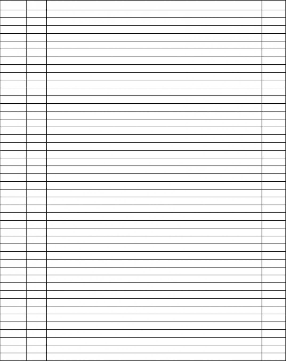 Blank Table Of Contents Template 2 Templates Example Templates Riset