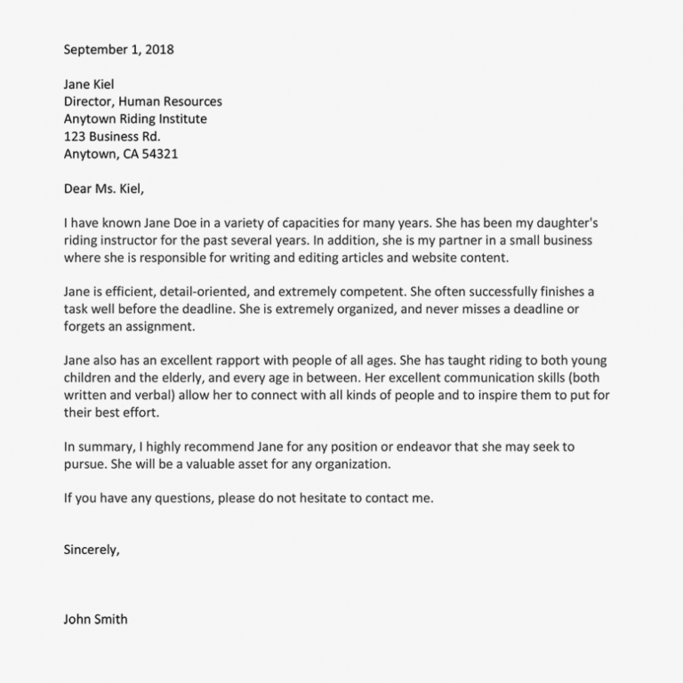 Example And Template For Personal Or Character Reference Letter example-and-template-for-personal-or-character-reference-letter