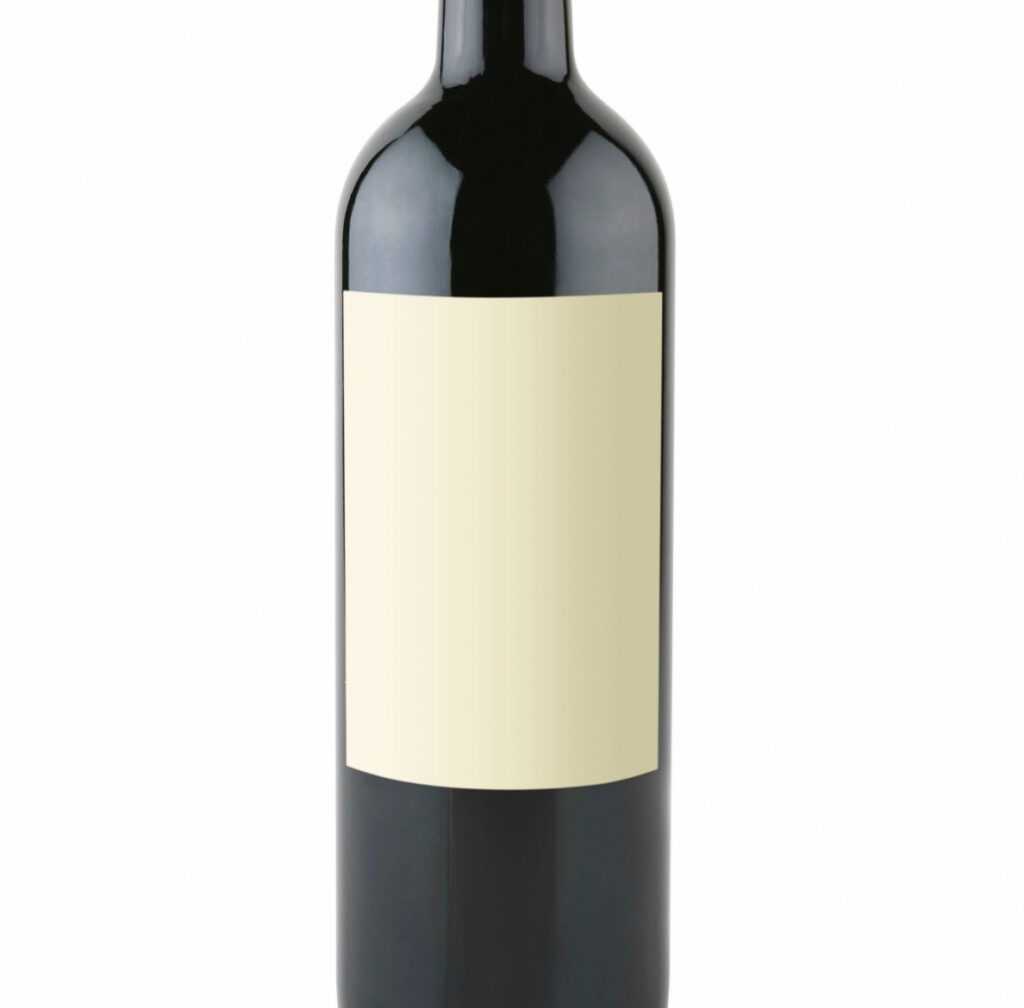 Blank Wine Label Template