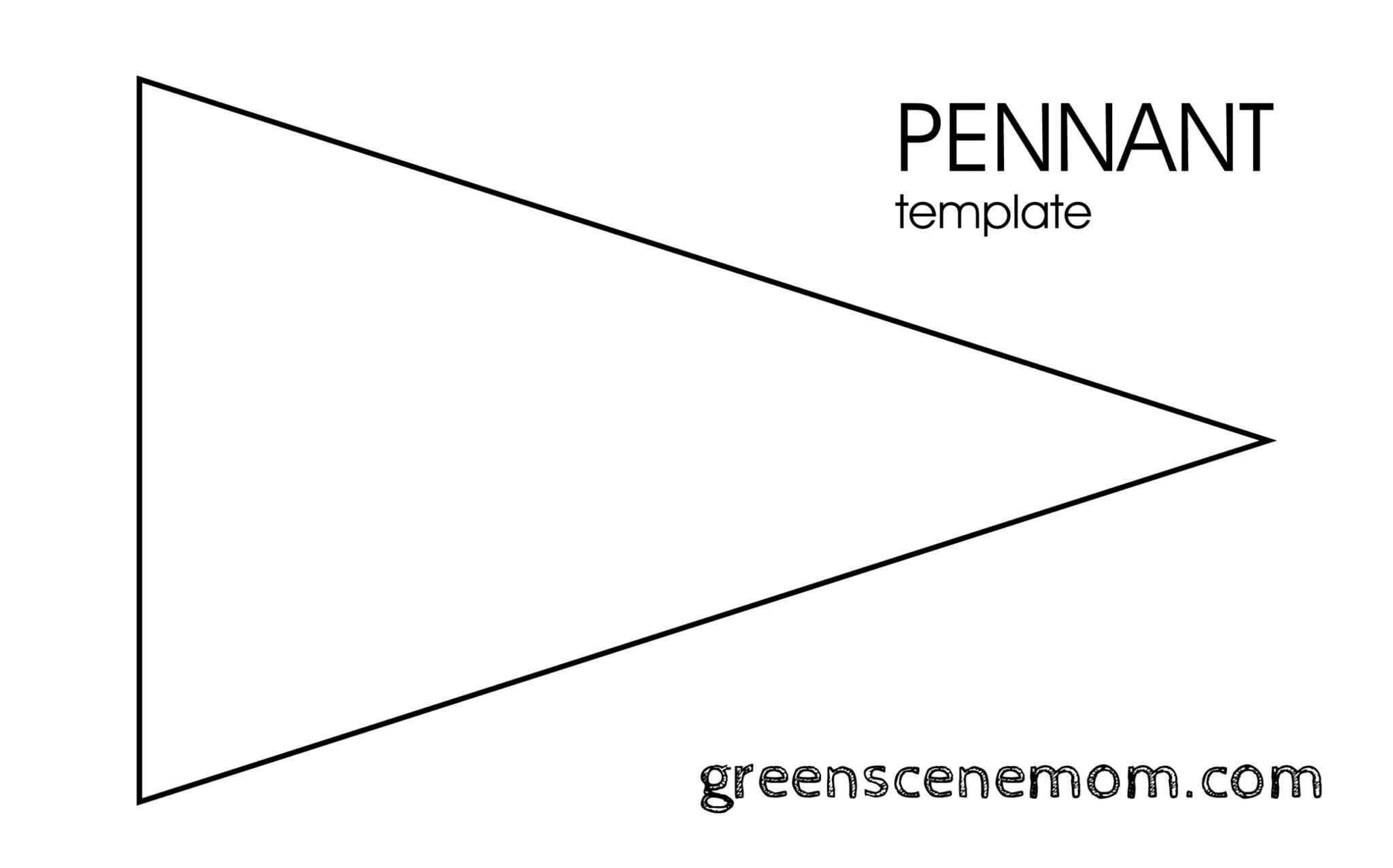 free-triangle-banner-template