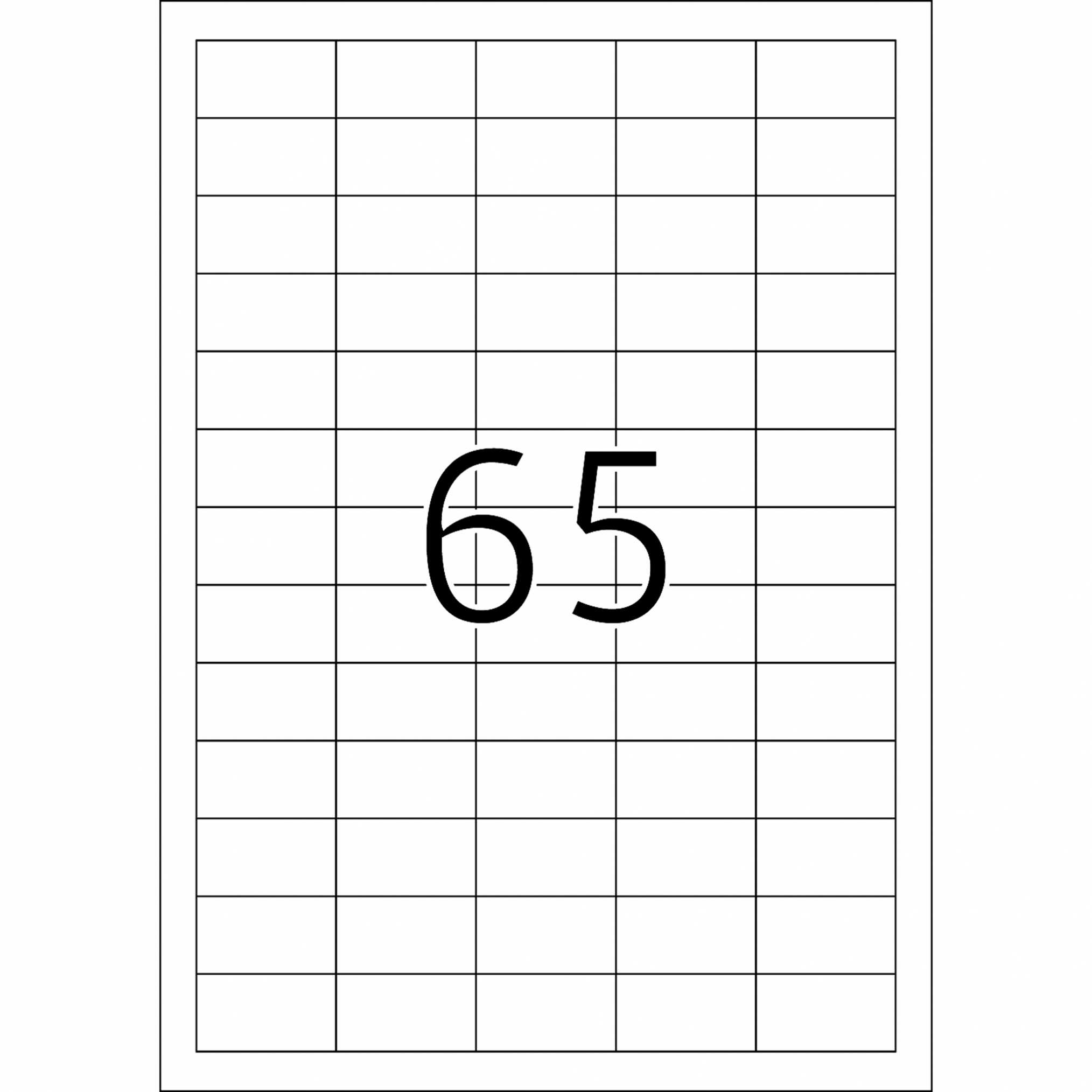 65 Label Template 65-label-template